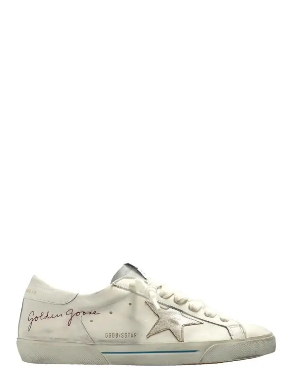 Golden Goose Super-star Half Foxing Front And’ Sports Sneakers - White