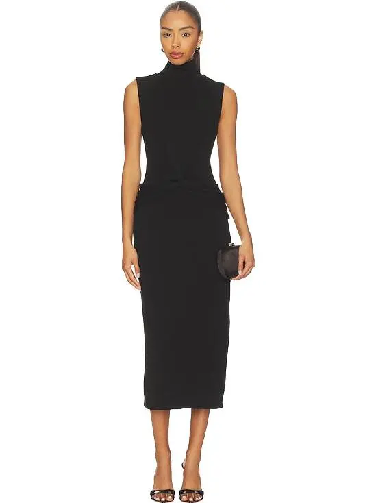 Astr The Label Riana Dress - Black