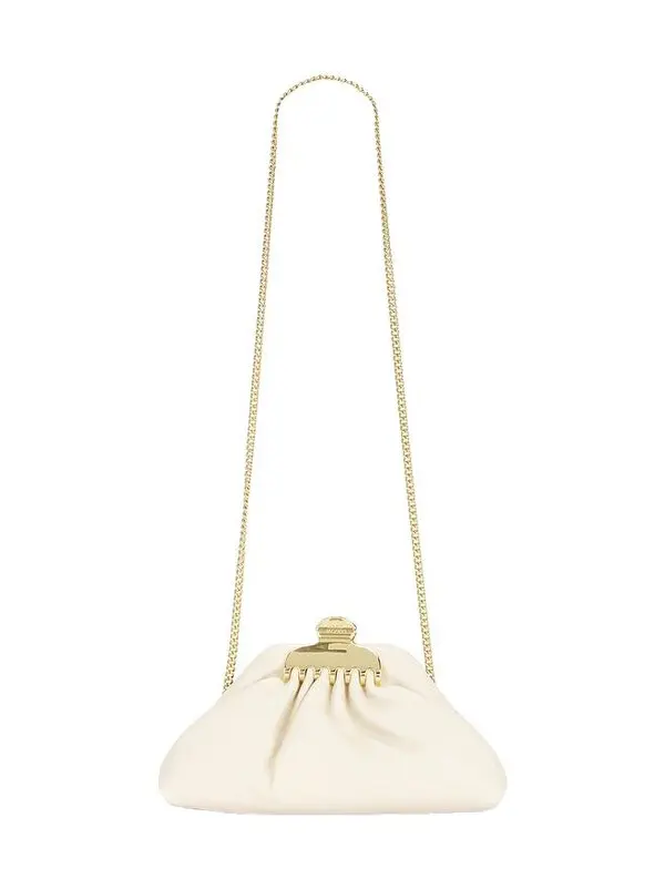 Marc Jacobs Small Claw Clip Clutch - Ivory