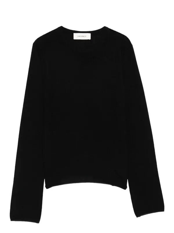 LISA YANG Georgie Cashmere Sweater - Black