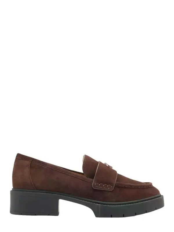 Coach Suede Loafers - Brown
