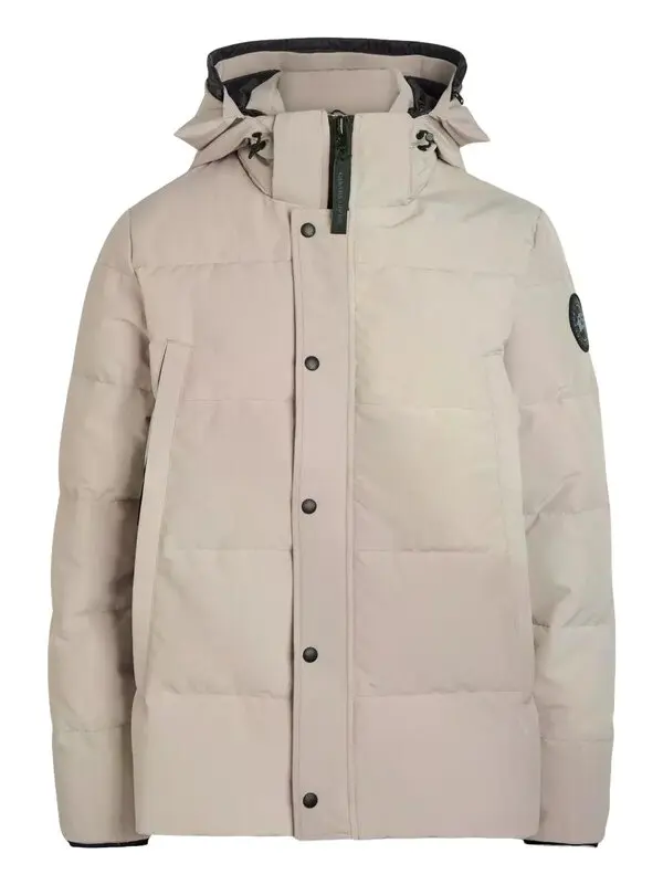 Canada Goose Hooded Padded Jacket - Neutrals
