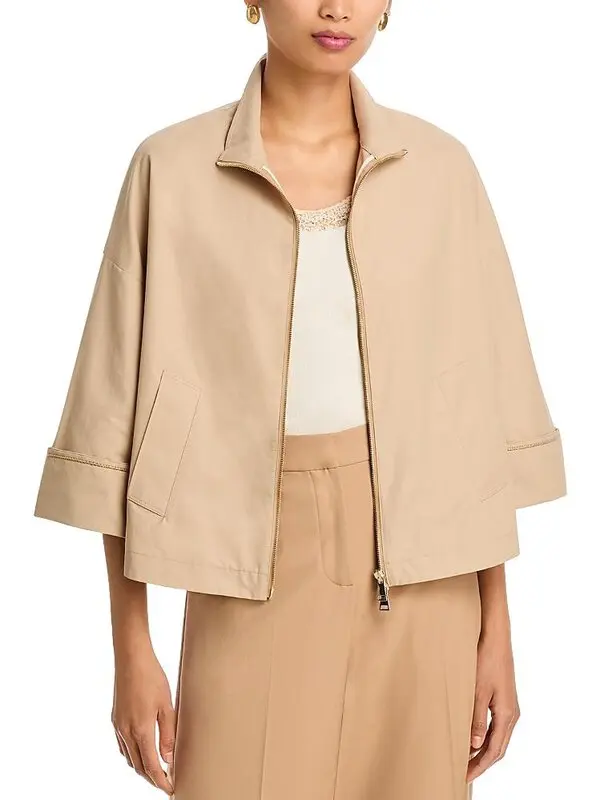 Fabiana Filippi Zip-up Jacket - Acero