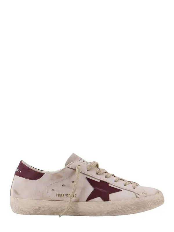 Golden Goose Super Star Classic Leather Sneakers - White