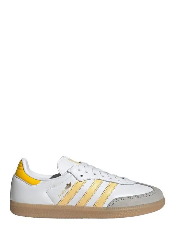Adidas Samba Og Sneakers - Cloud White/orange Tint/eqt Yellow