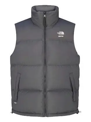 SKIMS X The North Face 1996 Nuptse Vest - Gunmetal