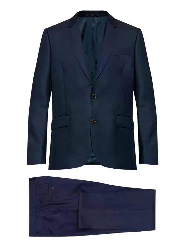 Paul Smith Buttoned Suit - Blue