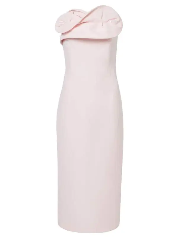 Magda Butrym Silk Bustier Dress - Pink