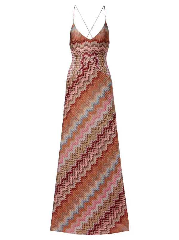 Missoni Zigzag Maxi Dress - Multicoloured