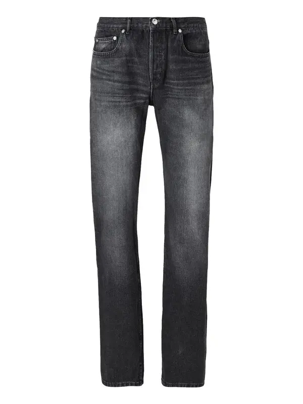 A.p.c. Rescue Straight-leg Jeans - Black