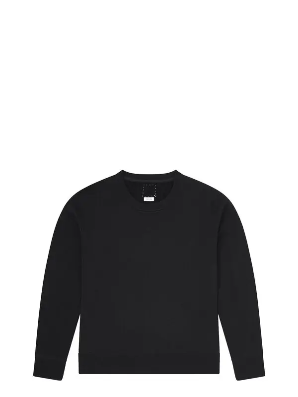 Visvim Jumbo Wool-jersey Sweatshirt - Black