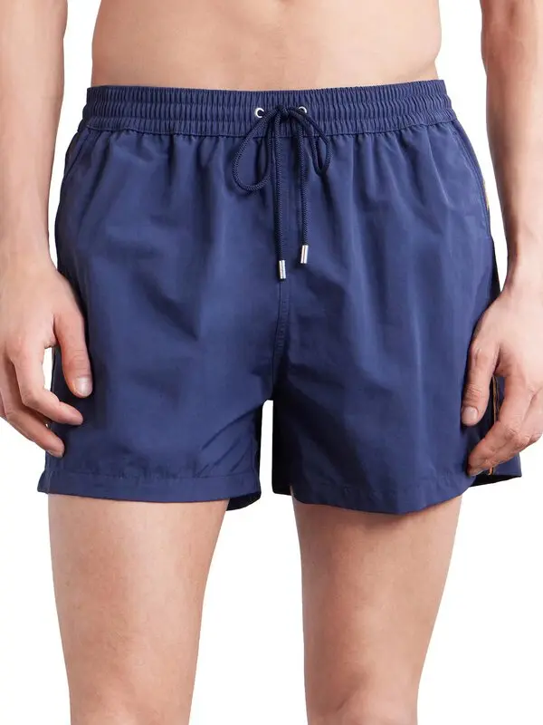 Paul Smith Short-length Recycled Swim Shorts - Blue