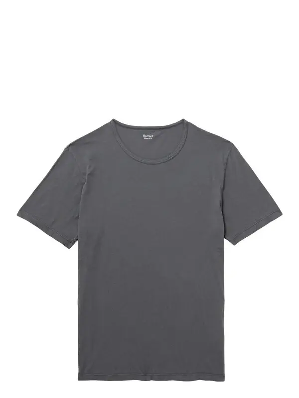 Hartford Cotton-jersey T-shirt - Gray