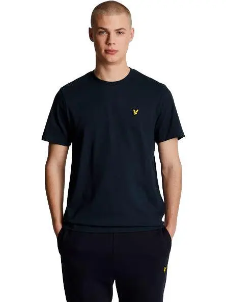 LYLE & SCOTT Crew Neck Short Sleeve T-shirt - Navy