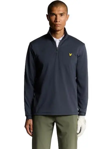 LYLE & SCOTT Golf Course Midlayer - Dark Navy