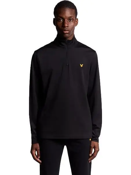 LYLE & SCOTT Golf Course Midlayer - Jet Black