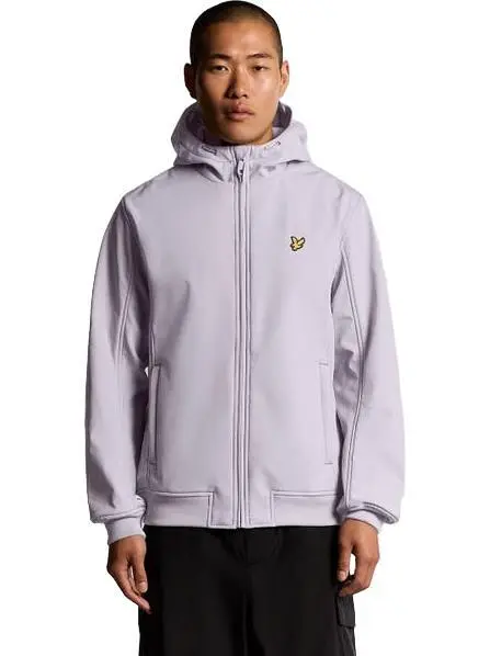LYLE & SCOTT Fleece Back Softshell Jacket - Ash Lilac