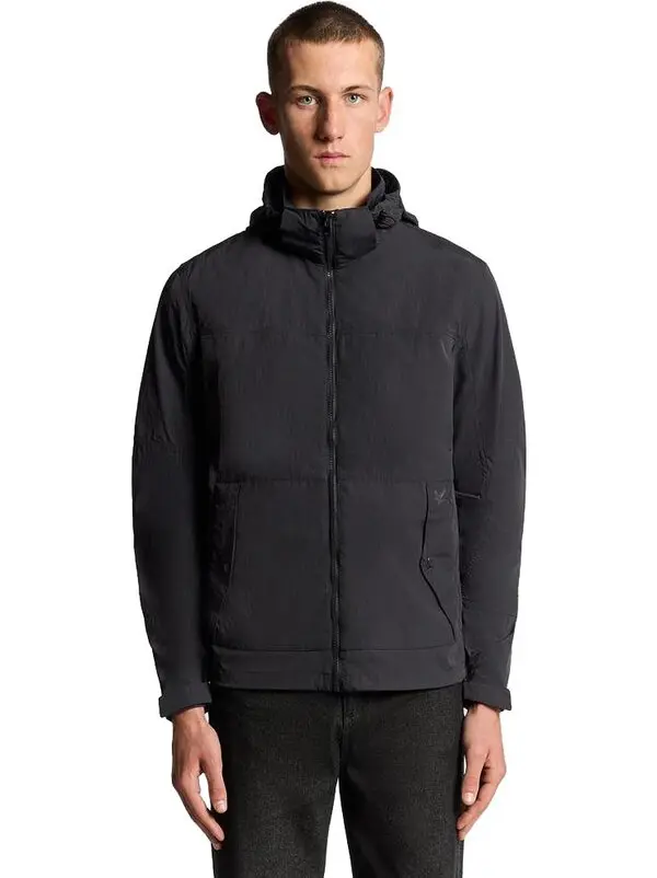LYLE & SCOTT Long Sleeve Stow Away Jacket - Black Ice