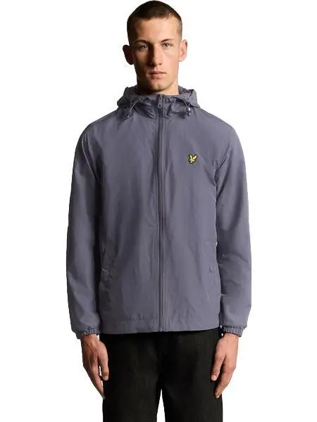 LYLE & SCOTT Zip Through Hooded Jacket - Graystone