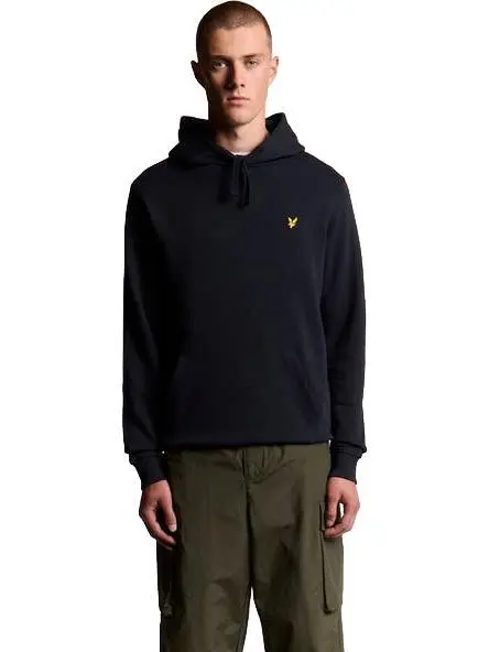 LYLE & SCOTT Long Sleeve Pullover Hoodie - Dark Navy