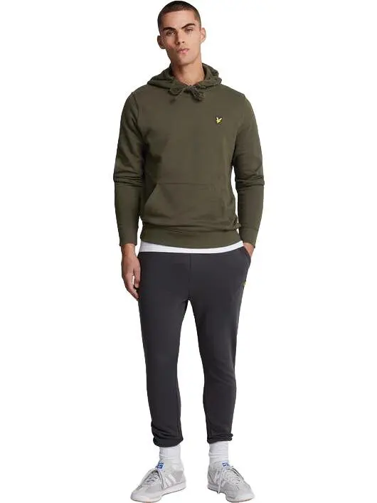 LYLE & SCOTT Long Sleeve Pullover Hoodie - Olive