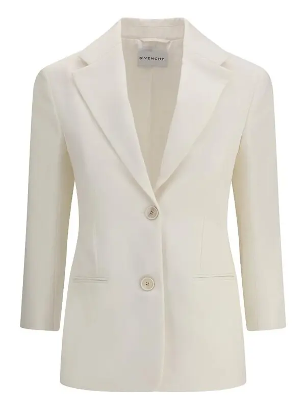 Givenchy Single-breasted Blazer - White