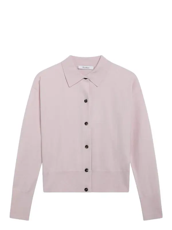 Max Mara Wool-blend Cardigan - Pink