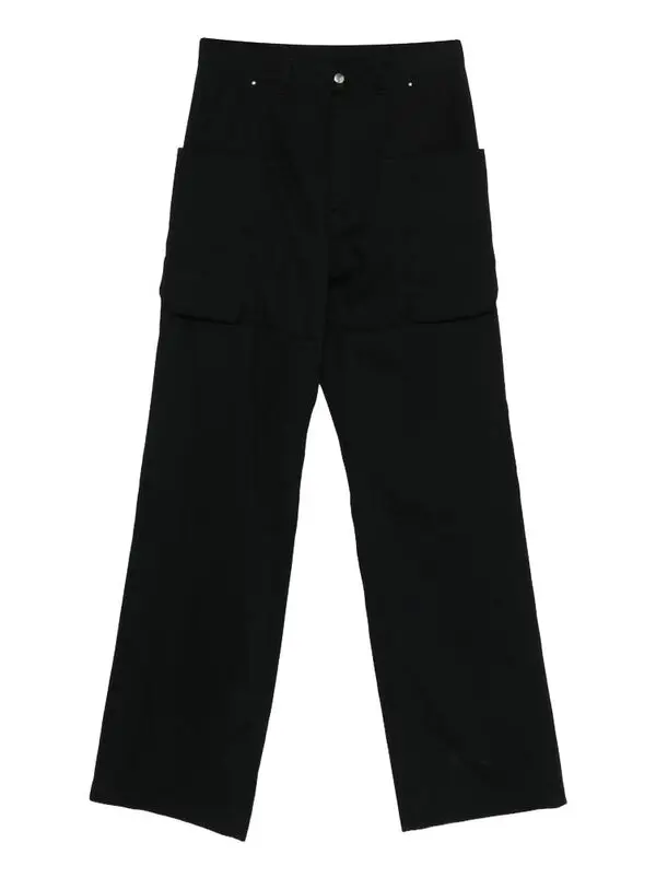Rick Owens Wide-leg Trousers - Black