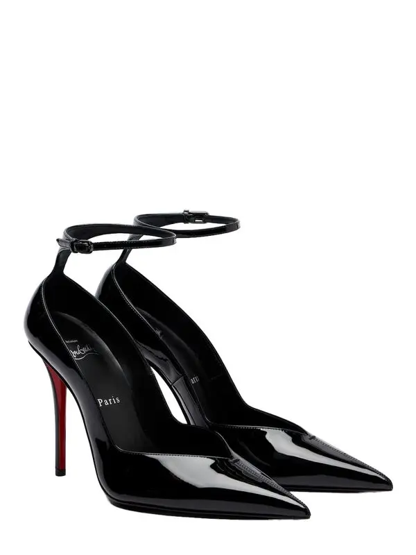 CHRISTIAN LOUBOUTIN Erozee Leather Pumps - Black