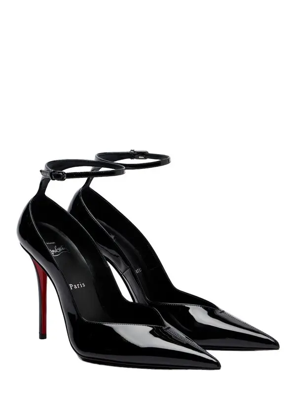 CHRISTIAN LOUBOUTIN Erozee Leather Pumps - Black