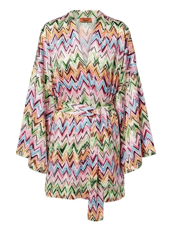 Missoni Zigzag Wrap Cardigan - Multicoloured