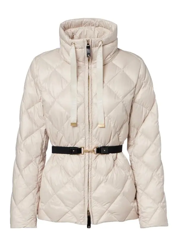 Max Mara The Cube Soft B Quilted Down Jacket - Beige