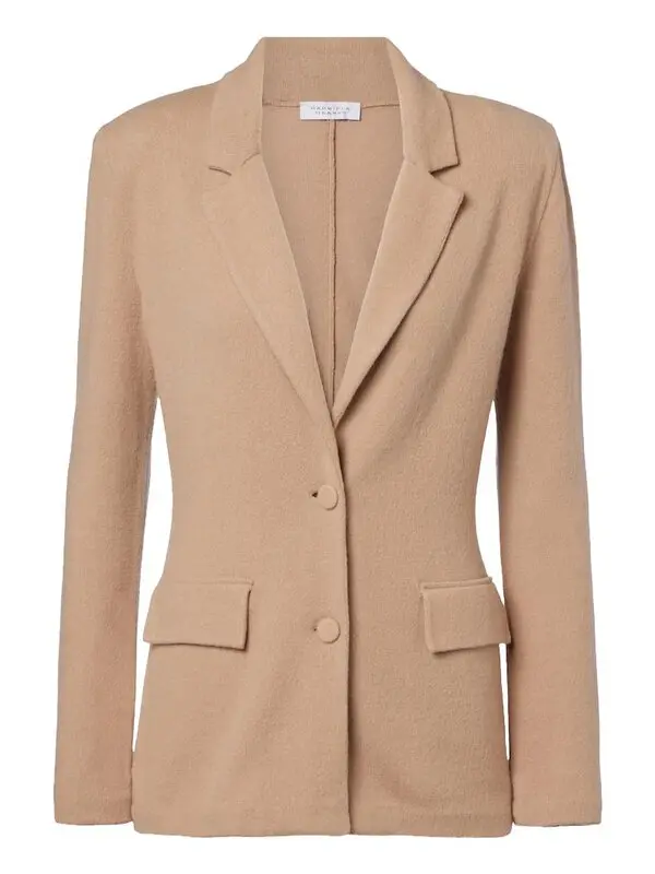 Gabriela Hearst Zander Cashmere Blazer - Beige