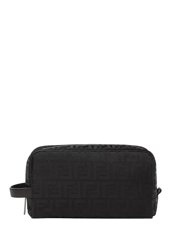 Fendi Beauty Large Ff Pouch - Black