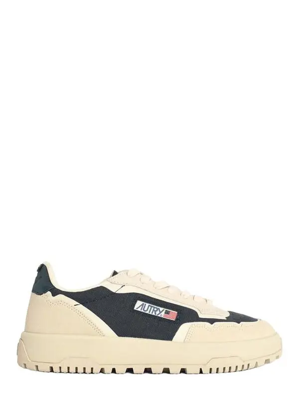 AUTRY Wildpace Low Cordura And Suede Sneakers - Blue