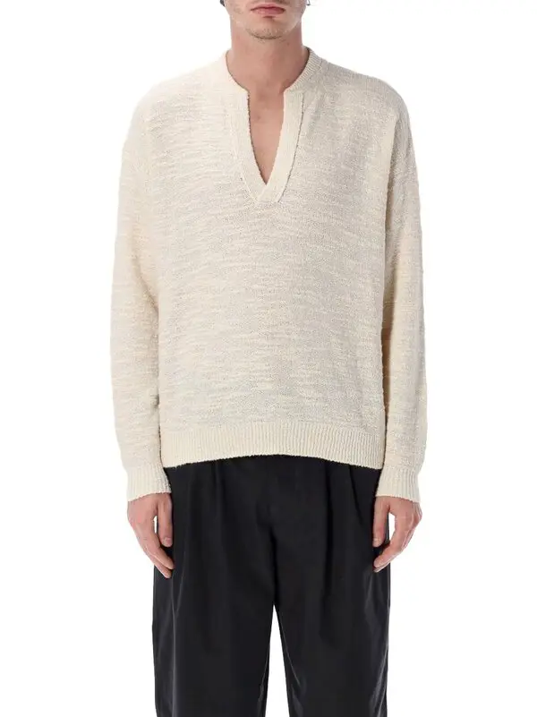 Isabel Marant Arnold Textured Knit Sweater - Beige
