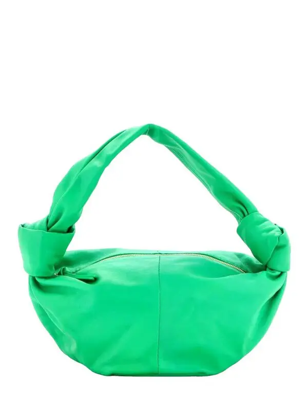 Bottega Veneta Double Knot Mini Hobo Bag - Green