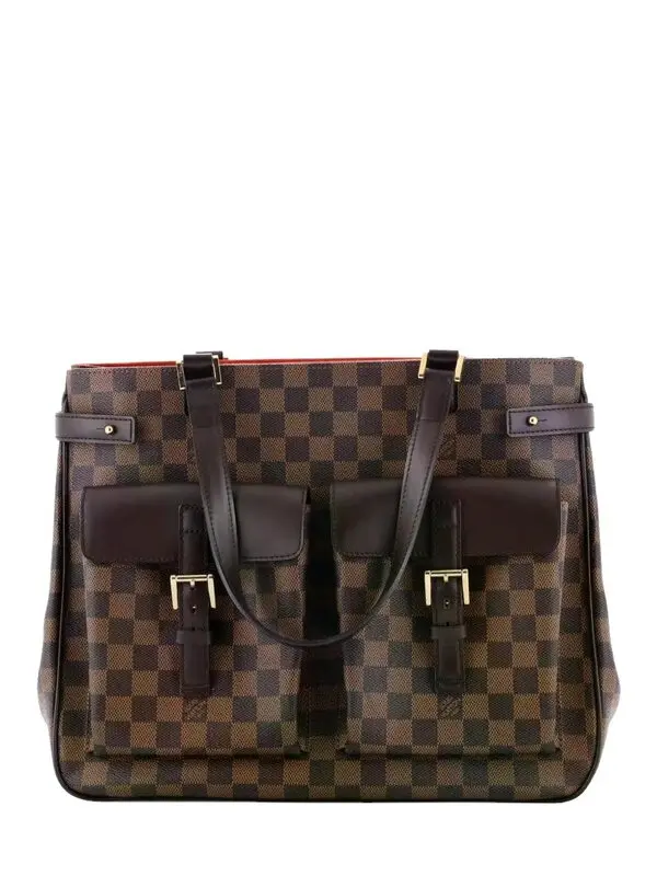 LOUIS VUITTON Uzes Handbag Damier Tote - Brown