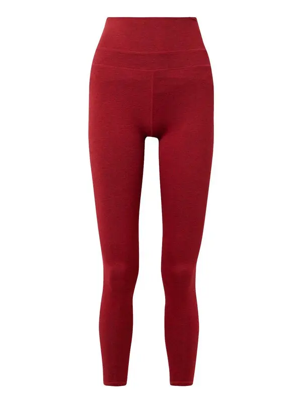 Varley Always Warm Stretch-jersey Leggings - Red