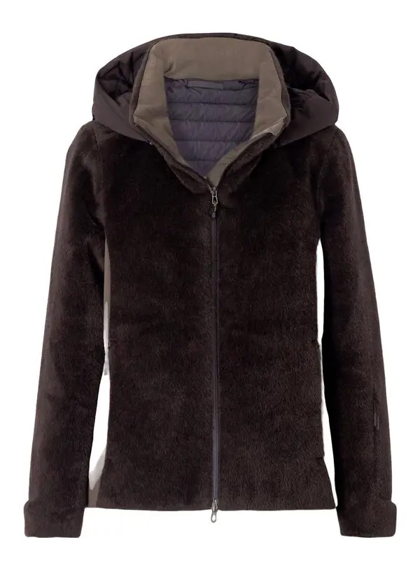 Sease Armor 3.0 Hooded Padded Alpaca Jacket - Brown