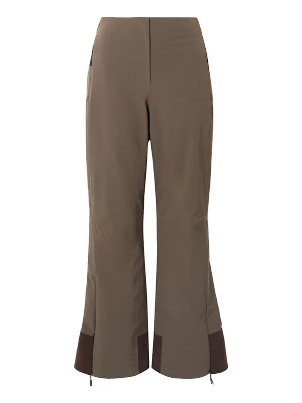 Sease Akuna Straight-leg Ski Pants - Dark Brown