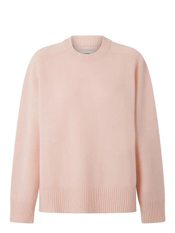 Loulou De Saison Baltra Cashmere Sweater - Pink