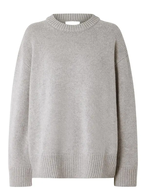 LISA YANG Renske Cashmere Sweater - Gray