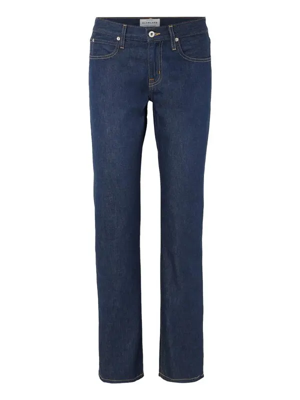 SLVRLAKE Isabel Low-rise Slim-leg Jeans - Blue