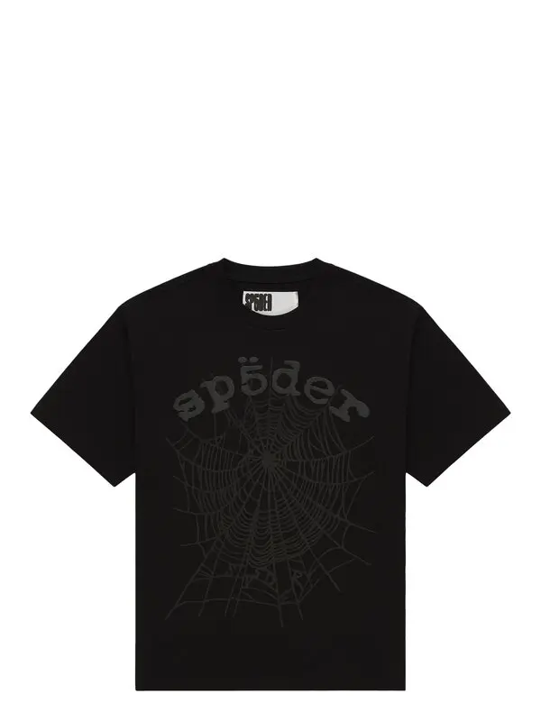 SP5DER Phantom Og Web V2 Tee - Black