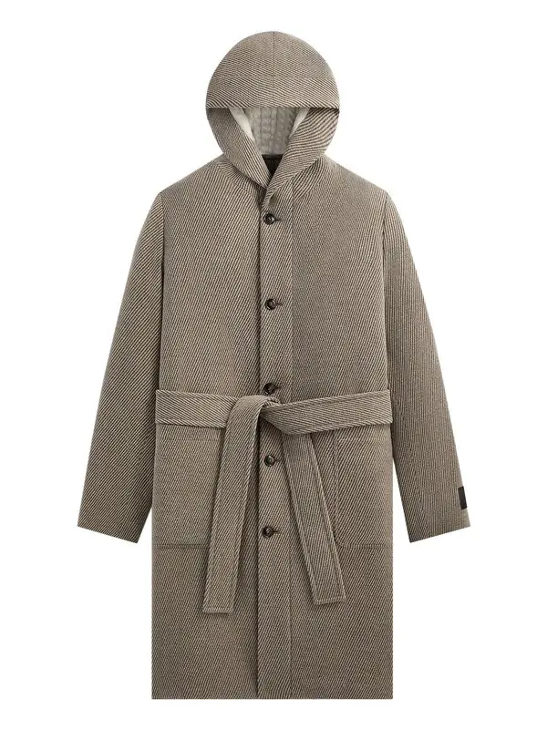 Kith Giorgio Armani Virgin Wool Nolen Coat - Tan