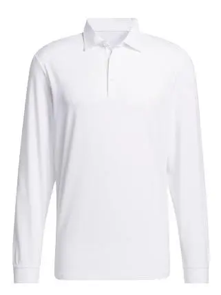 Adidas Long Sleeve Polo Shirt - White