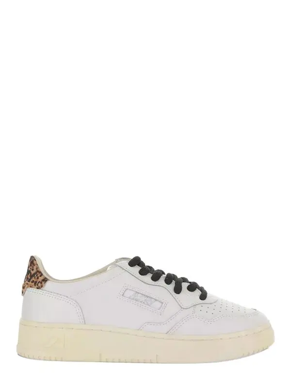 AUTRY Medalist Leopard Sneakers - White