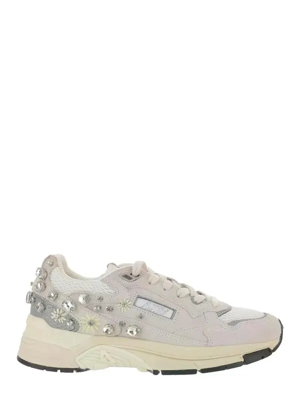 AUTRY Hyperway Embellished Sneakers - Neutrals