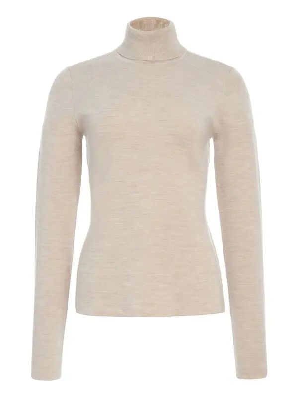 Gabriela Hearst May Knit Turtleneck - Oatmeal